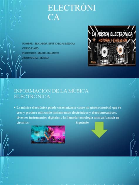 Historia Y Evolución De La Música Electrónica Pdf Música Electrónica Las Artes Escénicas