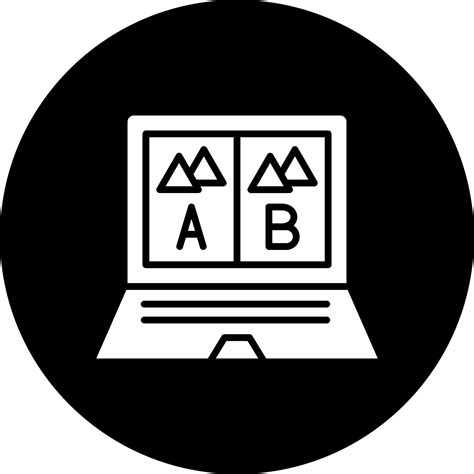 Ab Testing Vector Icon Style 22627307 Vector Art At Vecteezy