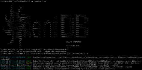 Setup Orientdb 300m2 On Ubuntu 1604 Exabig