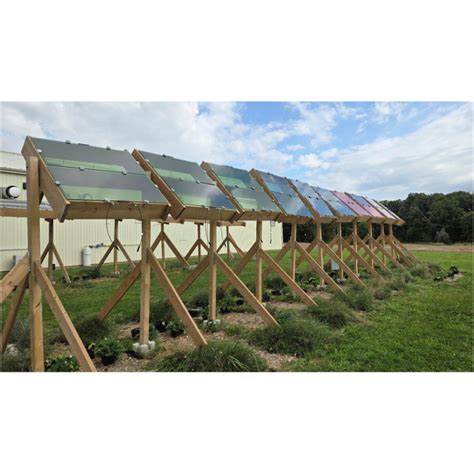 Cadmium Telluride Vs Crystalline Silicon In Agrivoltaics Setpile