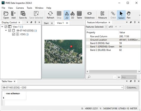 Querying Raster Features