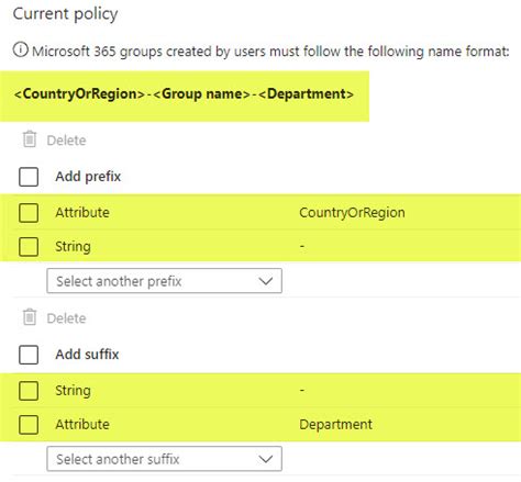 How To Create A Group Naming Policy In Microsoft Entra ID SharePoint Maven