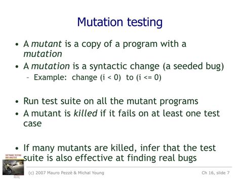 Ppt Fault Based Testing Powerpoint Presentation Free Download Id