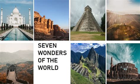 7 Wonders Of The World List The 7 Or 8 Wonders Of The World
