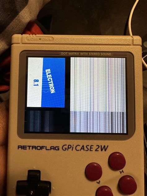 Anyone Else This Screen Issue With Their Gpi Case 2w Its Sideways And Ive Tried 2 Different