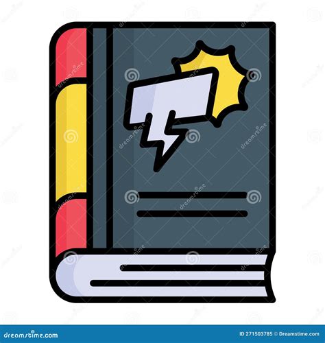 Comic Book Vector Design In Modern And Trendy Style Editable Icon