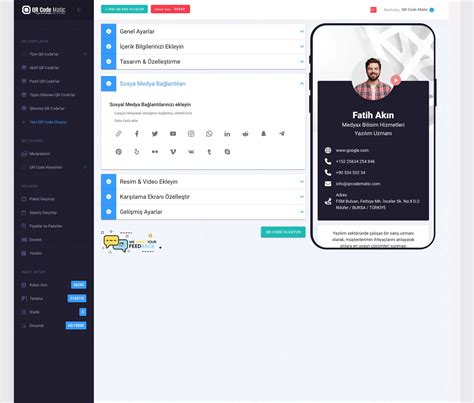 QR Code Matic Poster QR Codes