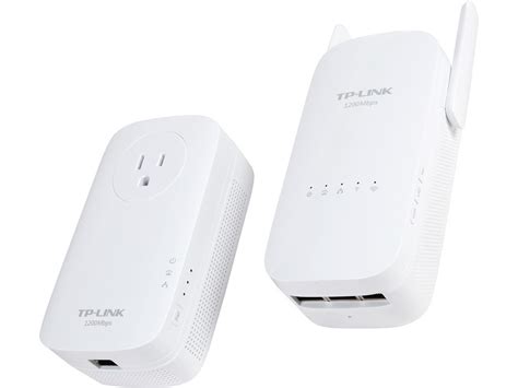 Tp Link Av1300 Powerline Wifi Extender Tl Wpa8630 Kit Powerline
