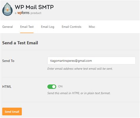 Wordpress How To Set Up The Gmail Mailer In Wp Mail Smtp Stack Overflow