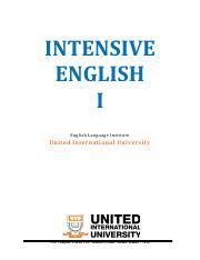 Intensive English I Book 2nd Edition 05 01 2020 Pdf Intensive