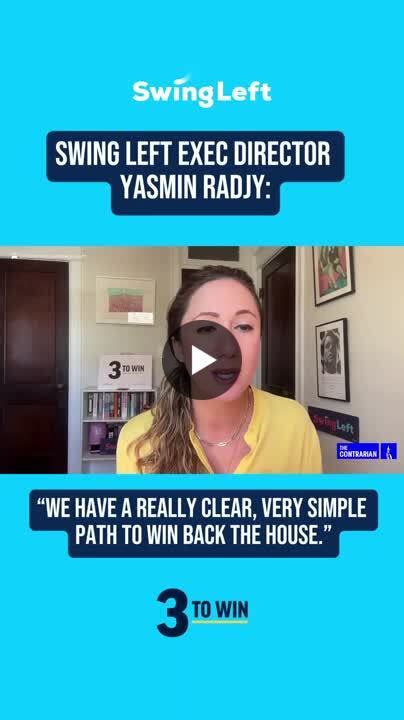 Rasmin Radjy Joins The Contrarian News To Discuss 3 To Win Swing Left