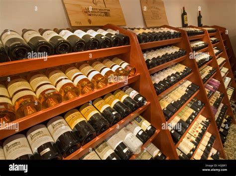 Interior Display Bordeaux Classique Wine Shop Featuring Some Of The