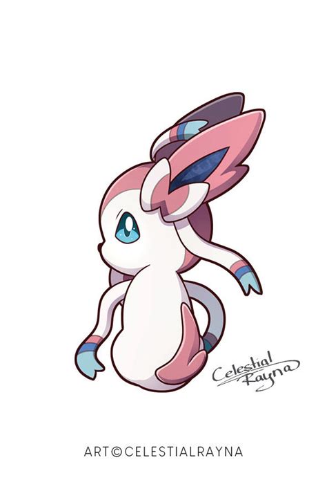 Chibi Sylveon By Celestialrayna On Deviantart