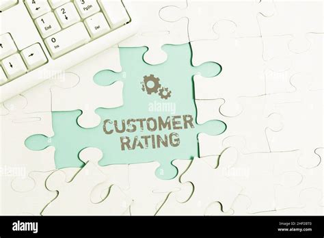 Handwriting Text Customer Rating Conceptual Photo Each Point Of The
