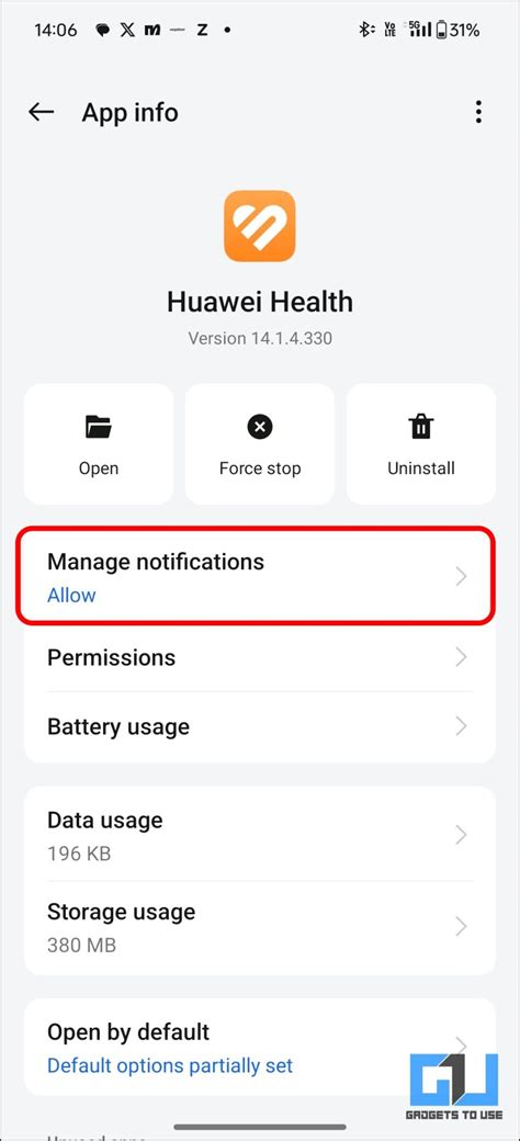 [fixed] Cant Enable Notifications For Huawei Health App Restricted Settings Gadgets To Use