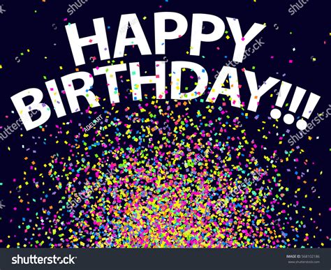 Happy Birthday Confetti