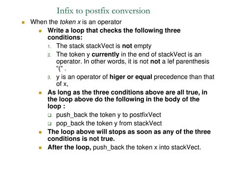 Ppt Infix To Postfix Conversion Powerpoint Presentation Free Download Id 393769