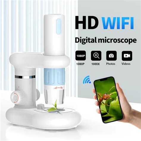 Portable Electronic Microscope Digital Microscope Hd Wifi Wireless