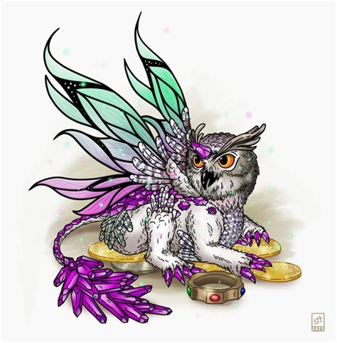 David Petersens Blog Crystal Pixie Owl Dragon
