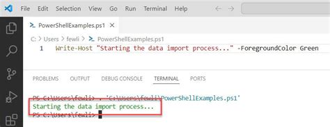 Powershell Write Host Vs Write Error