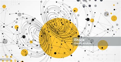 과학 기술 프리젠 테이션을위한 템플릿 플렉서스 스타일 배경 0명에 대한 스톡 벡터 아트 및 기타 이미지 0명 Dna 개념 Istock