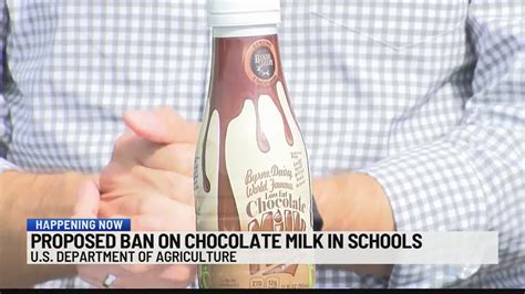 Proposed Ban On Chocolate Milk In Schools Youtube