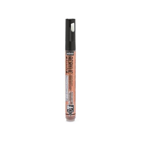 ペベオ アクリリックマーカー4mmチズル プレシャスコッパー Pebeo Acrylic Marker Chiesel Tip 4 Mm Precious Copper 205958返品種別b