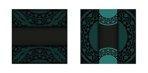 그리스 패턴의 블랙 럭셔리엽서 디자인 텍스트 및 추상 장식을 위한 장소가 있는 벡터 초대 카드 0명에 대한 스톡 벡터 아트 및 기타 이미지 Istock