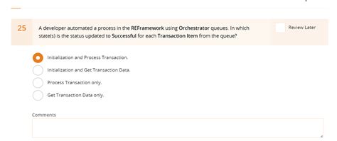 Please Help With One Of The Practice Test Questions In The Description Studio UiPath