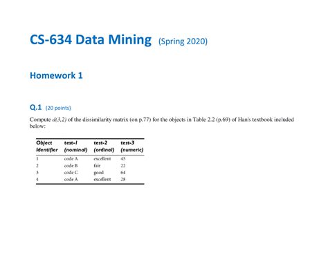 HW Solutions Warning TT Undefined Function CS Data Mining Spring Homework