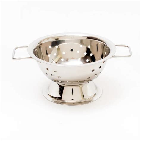 Silver Stainless Steel Mini Colander 10 Cm For Restaurant At ₹ 110