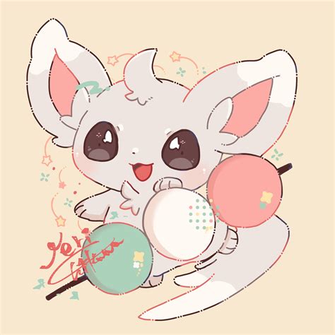 Minccino Pokemon Drawn By Banchiku Danbooru