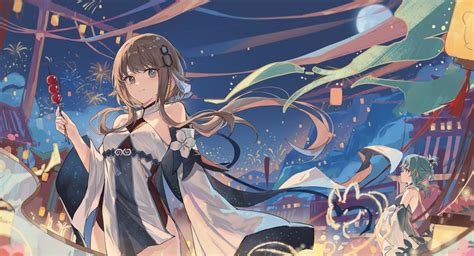 Guizhong And Madame Ping Genshin Impact Drawn By Yajuu Danbooru