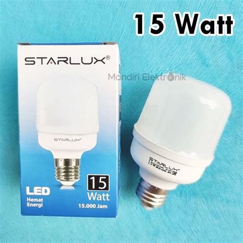 Lampu Led Kapsul Watt Starlux Putih Lampu Led Murah Watt Lazada Indonesia