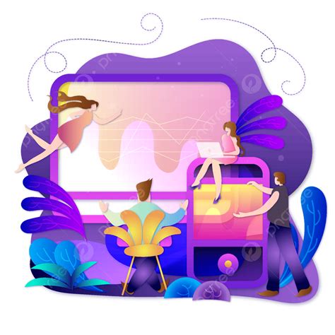 Analytics Data Analysis Vector Art Png Flat Business Collaboration