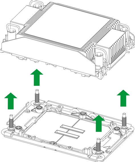 X14dbhm Removing The Processor Heatsink Module
