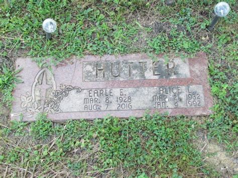 Alice Louise Knadler Hutter 1932 1992 Find A Grave Memorial