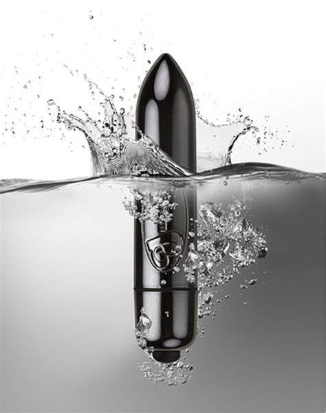 Rocks Off Ro 80mm Midnight Metal Bullet Vibrator Detalles Del Producto