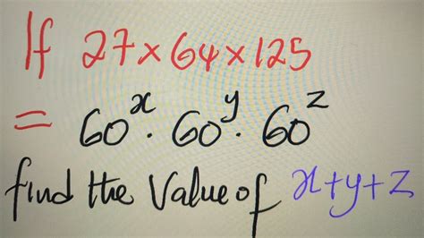 Exponent Problem YouTube