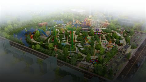 Park Layout Beston Amusement Equipment Factory