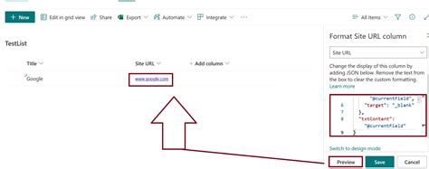 Sharepoint Hyperlink In Text Field Convert A Single Line Of Text