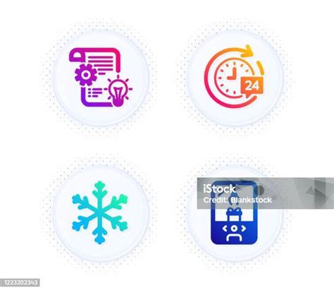 톱니바퀴 24시간 배달 및 눈송이 아이콘 세트 크레인 발톱 기계 기호입니다 아이디어 전구 스톱워치 눈 벡터 갈고리 발톱에 대한 스톡 벡터 아트 및 기타 이미지 Istock