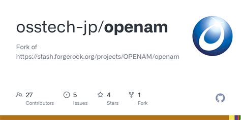 github osstech jp openam fork of