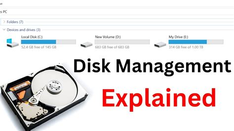 Windows Disk Management Explained Create Shrink And Delete Drives Easily Youtube