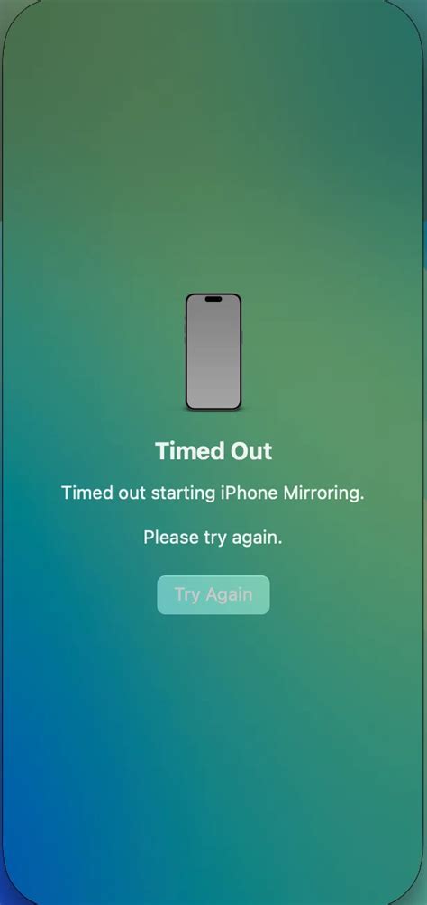 如何修复iphone镜像无法正常工作并计时错误