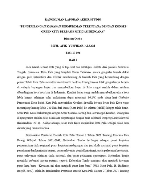 Rangkuman Afik Pdf Sains And Matematika