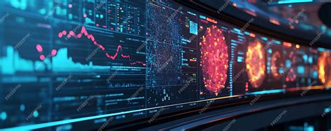 data visualization interactive charts graphs for business insights premium ai generated image