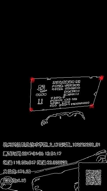How To Compute Coordinates Of Rectange And Then Do Perspective Transformation Using Opencv And
