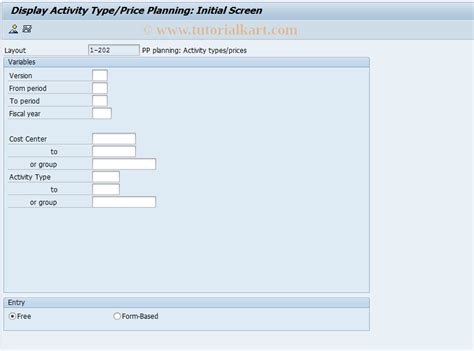 KPB7 SAP Tcode Display Activity Type Plan Data KPB7 SAP Tcode Display Activity Type Plan Data