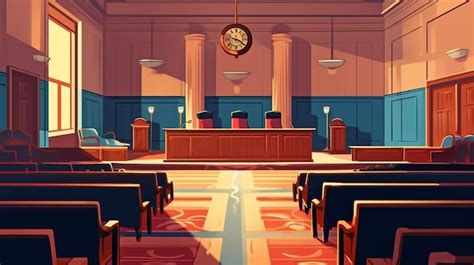 Premium Photo Trial In A Court Of Law The Public Is Seated And An